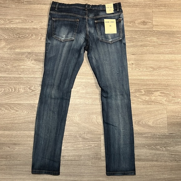Blue Cult | Jeans | Blue Cult Slim Straight Distressed Jeans | Poshmark